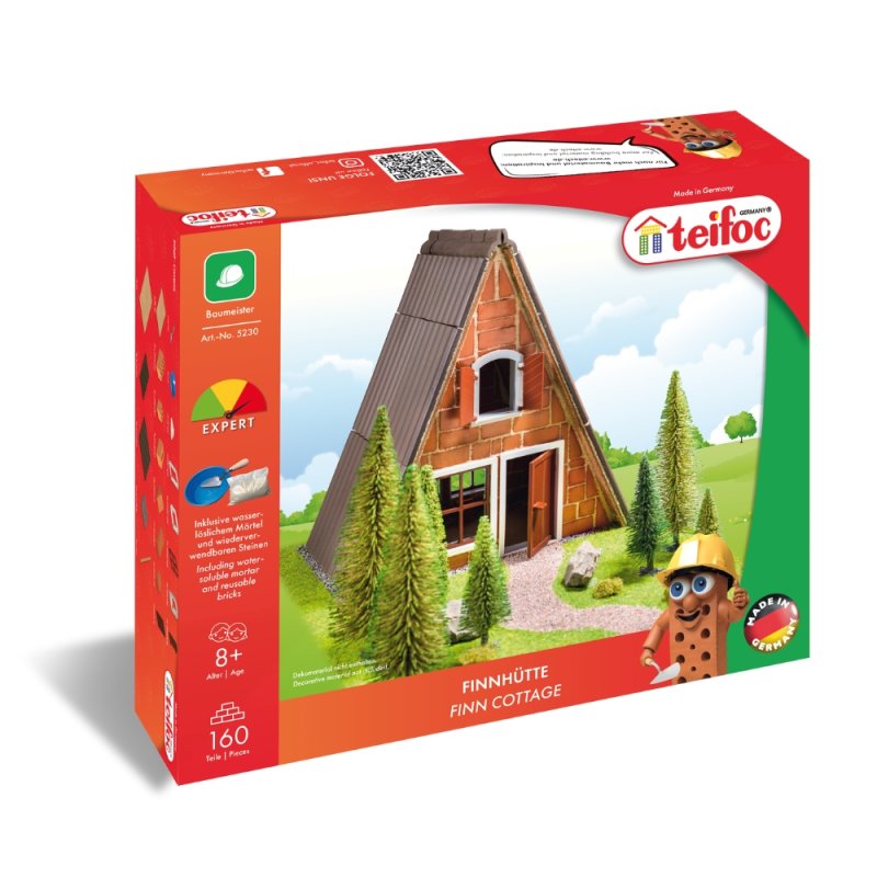 Teifoc Steinbaukasten Finnhütte 5230 | Experimentiershop, 49,95